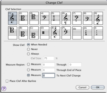 Clefs for Music Notation – OF NOTE