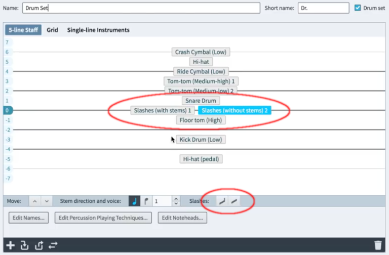 How to Work With Rhythm Slashes in Dorico Pro 2 – OF NOTE