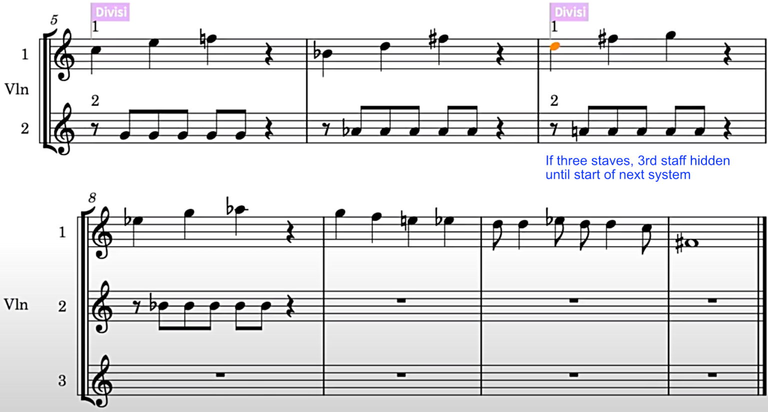 How to Work With Divisi in Dorico Pro – OF NOTE